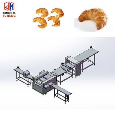 SUS304 Compact Croissant Making Machine Quick Croissant Lamination Machine