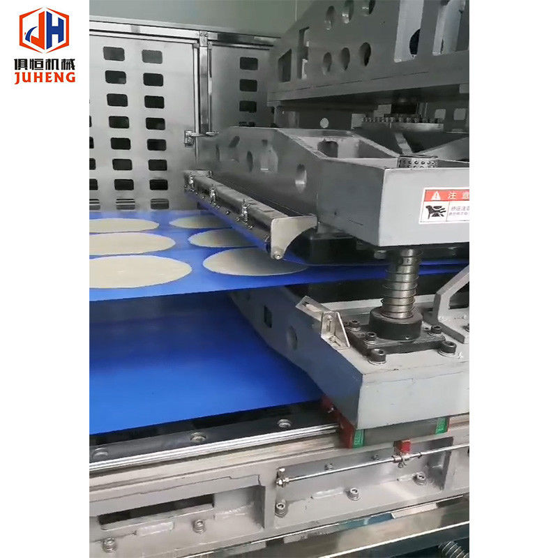 3800pcs/Hr Automatic Tortilla Production Line Hot Press Tortilla Maker ...