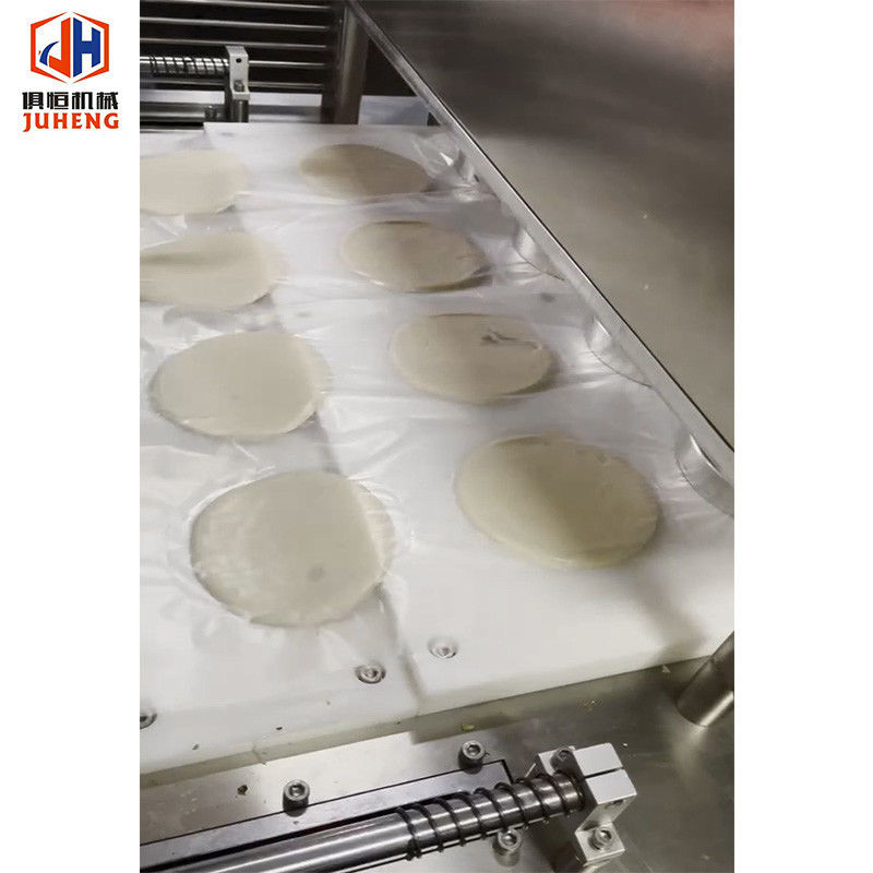 4200pcs/H Automatic Chinese Meat Pie Production Line Make Up Line Bread Pressing Machine