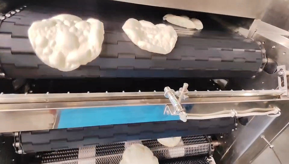 PLC Control System Tortilla Production Line 16 - 18times/Min For Food ...