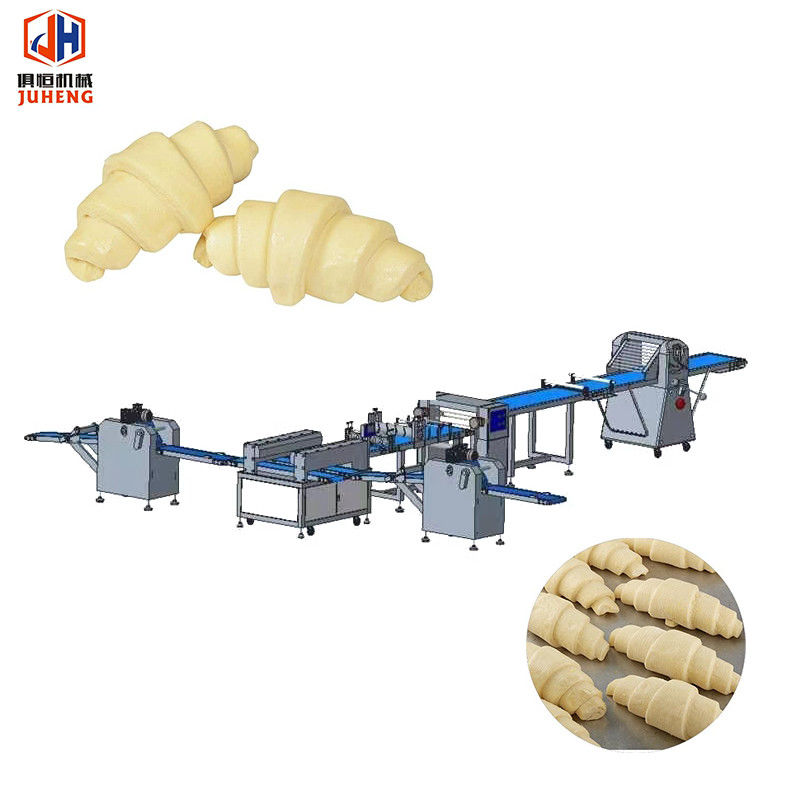 Adjustable Bread Size Croissant Making Machine 2500 - 3000pcs/H For ...