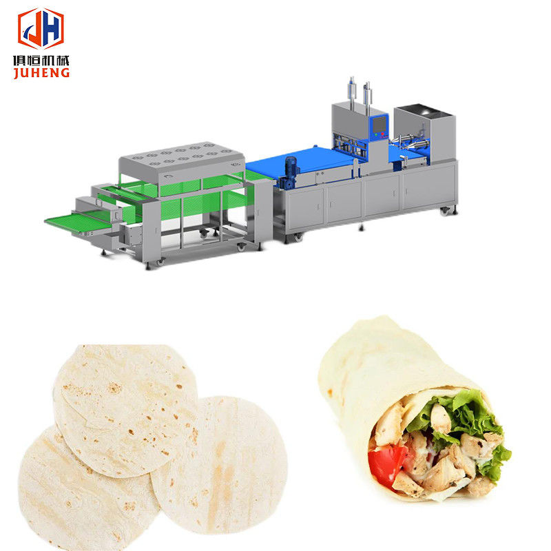 1500pcs/H Compact Tortilla Machine Roti Chapati Tortillas Making ...