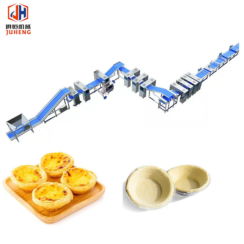 1000kg/h Puff Pastry Production Line Whole Bread Roll Processing Line ...