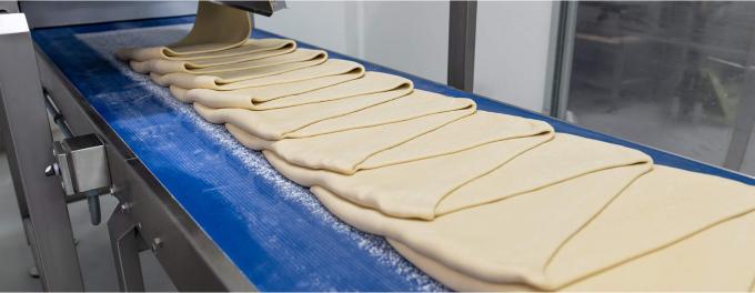 3000 To 4000pcs/H Puff Pastry Dough Sheeter Laminating Machine ...